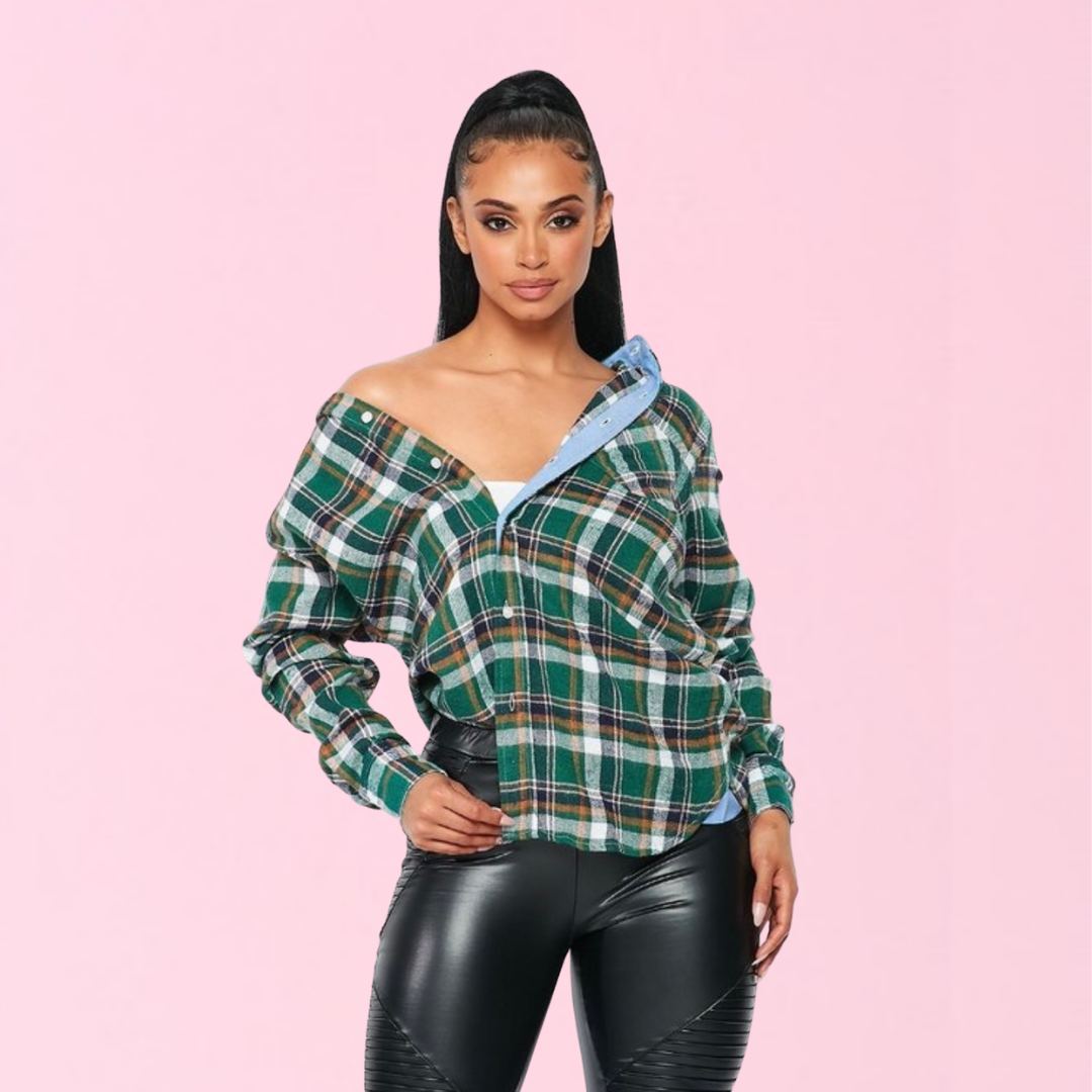 Boyfriend Flannel – The Pretty Pink Factory